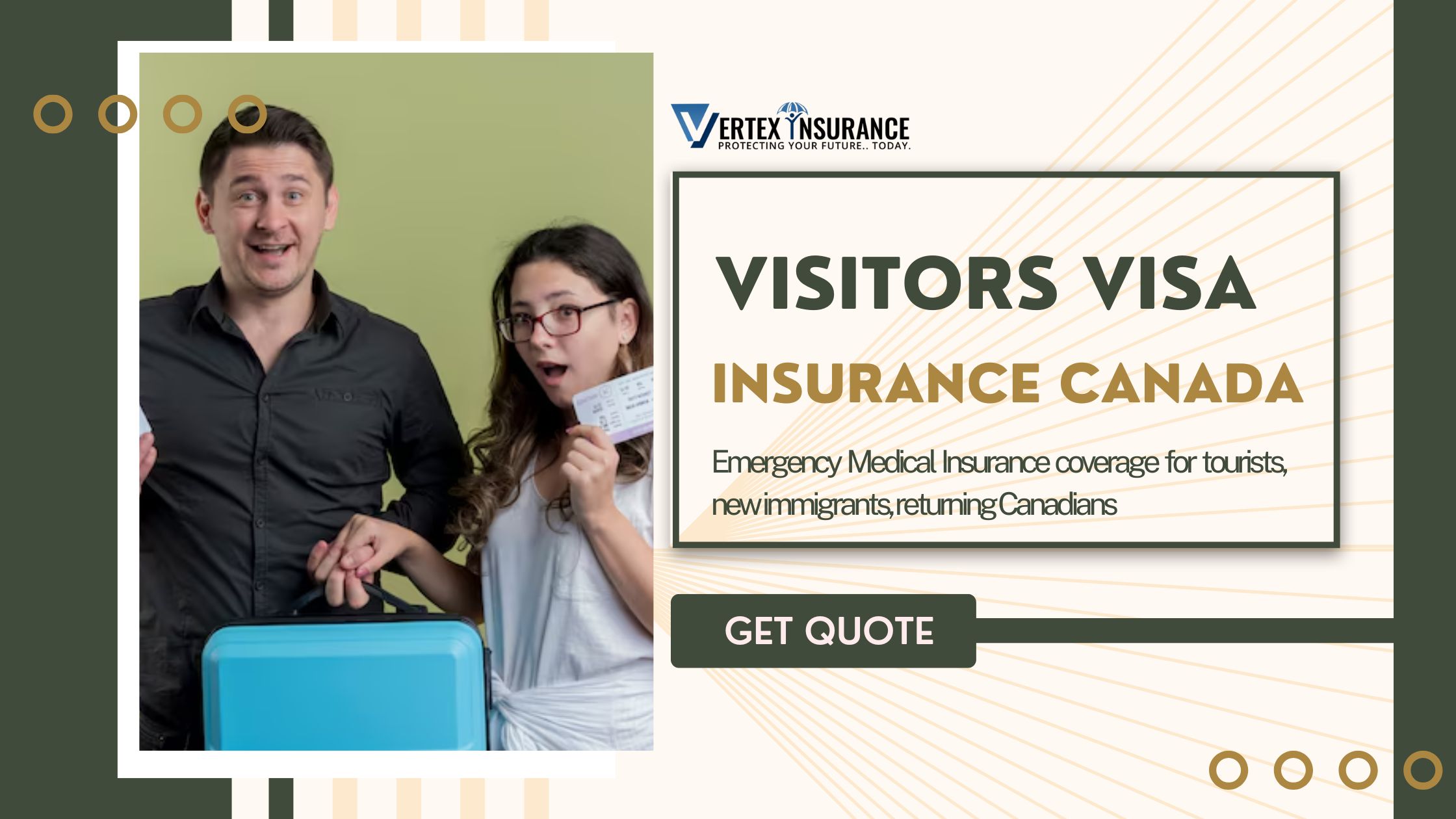 visitors visa insurance Canada | affordable protection